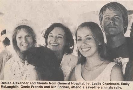 Genie Francis and Kin Shriner